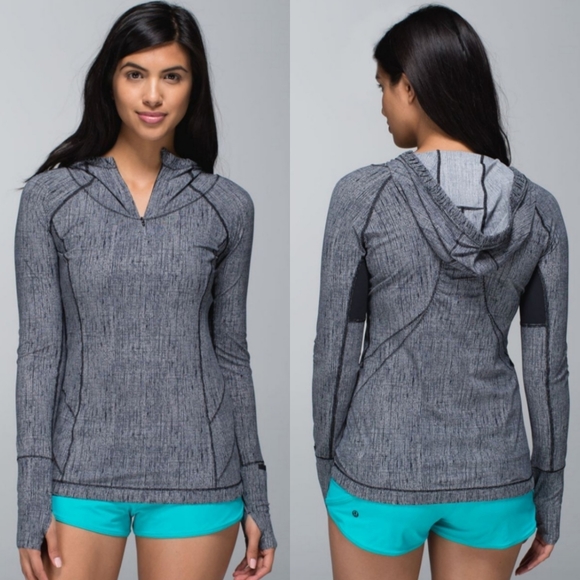 lululemon athletica | Tops | Lululemon Gray Burlap Texture Water Bound ...
